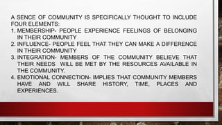 Community Psychology: Introduction | PPTX