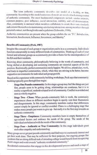 COMMUNITY/DEVELOPMENT PSYCHOLOGY-INTRODUCTION | PDF