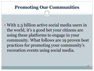 Community psychology (prevention & promotion) | PPTX