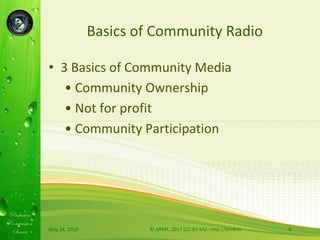 Community Radio: One Voice for All | PDF