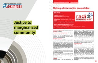 Community radio for change | PDF