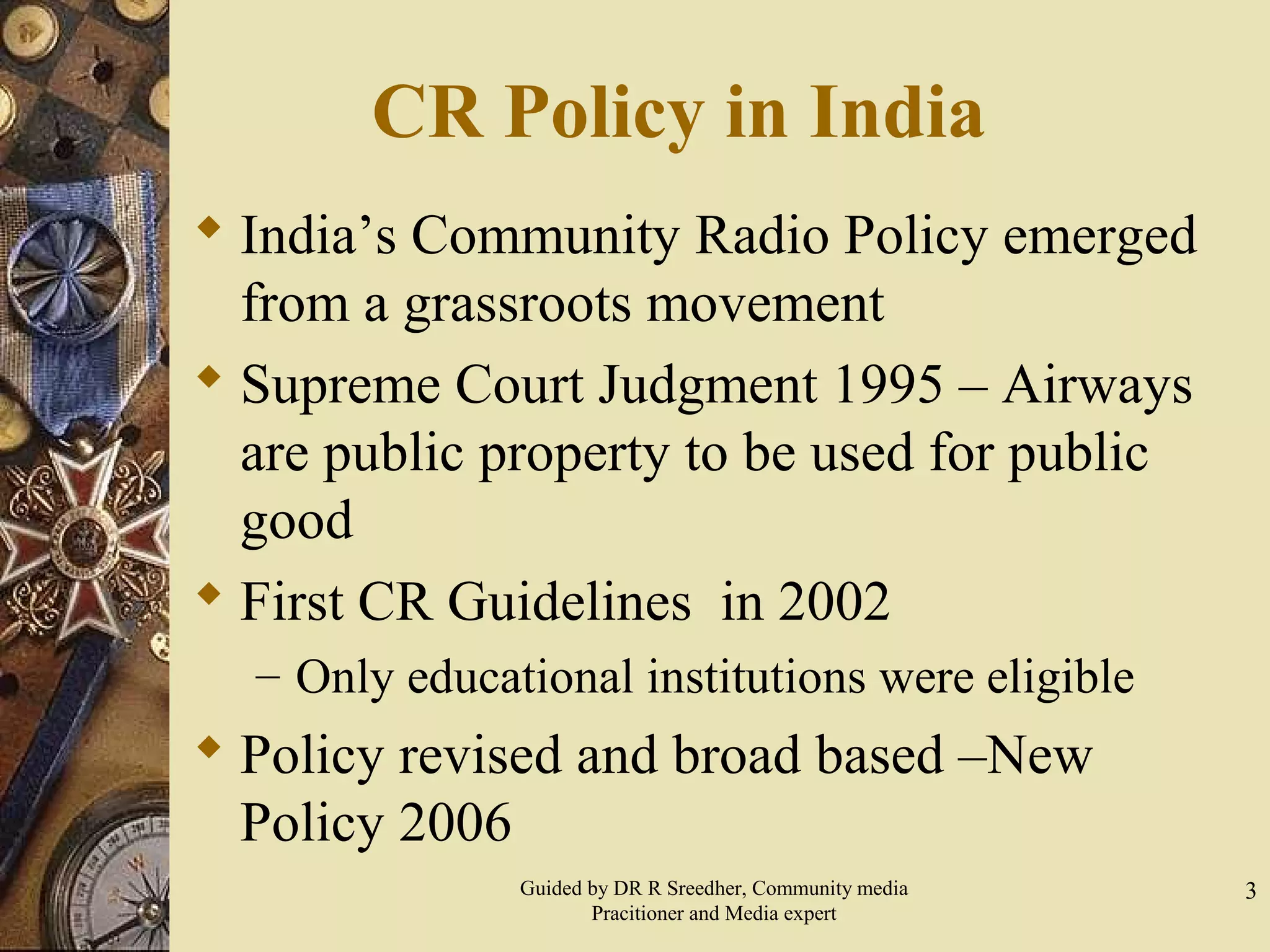 Community radio in india | PPT