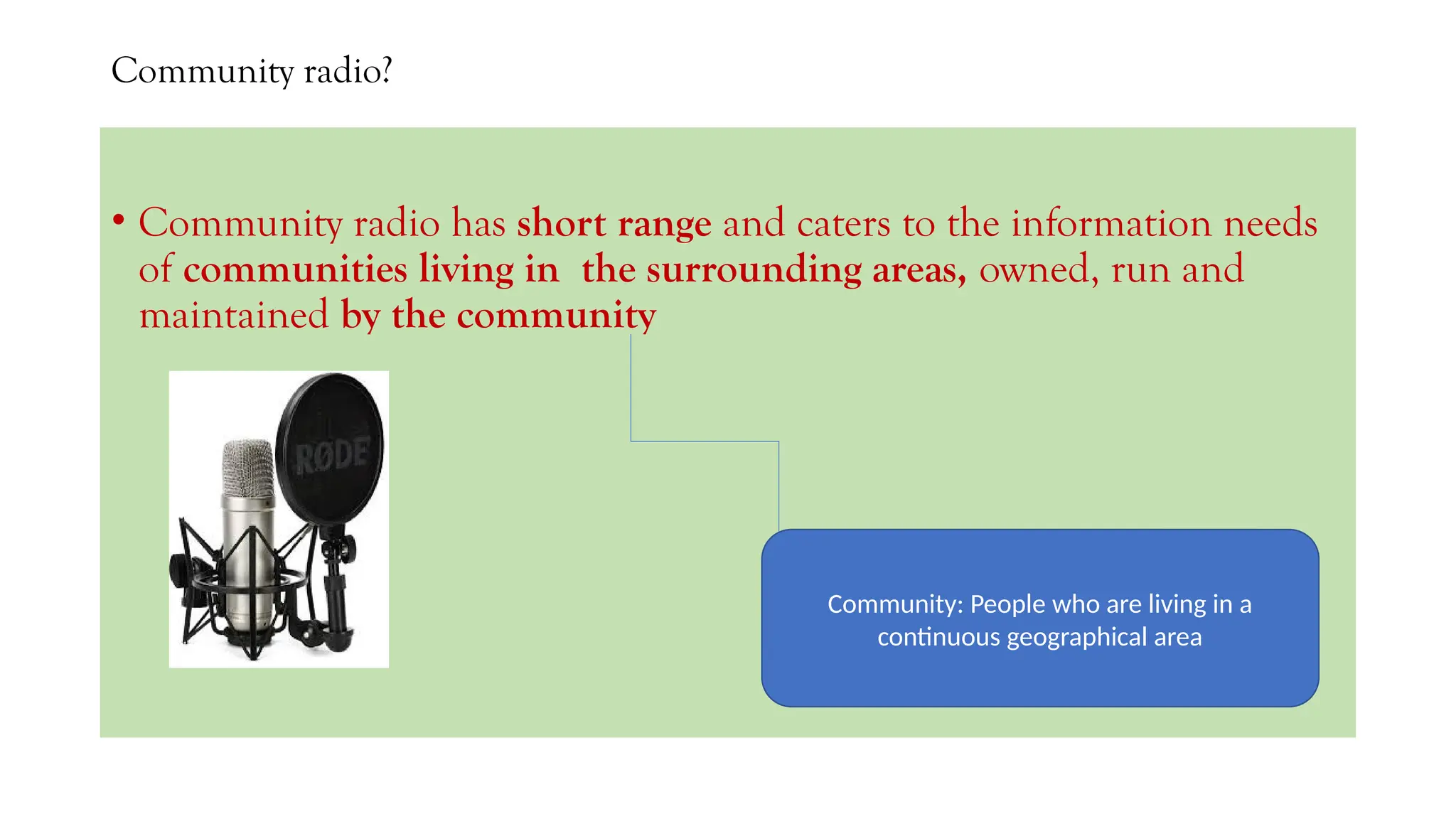 Community Radio Station- An effective tool to reach the rural community ...