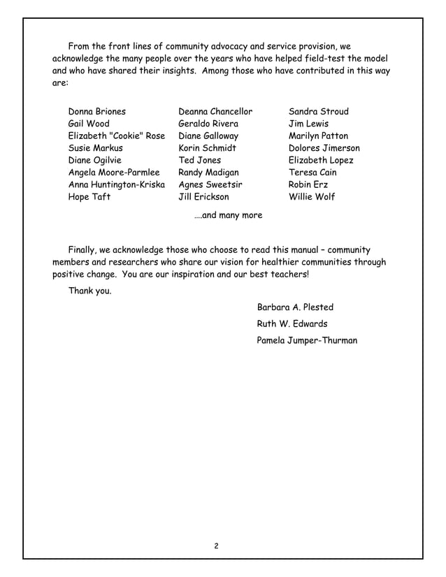 Community readiness model | PDF