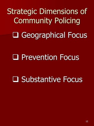 Introduction to Comunity Relations & Community Policing | PDF