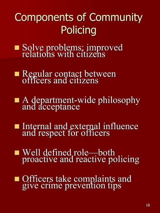 Introduction to Comunity Relations & Community Policing | PDF