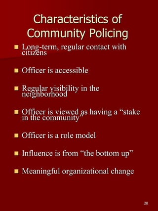 Introduction to Comunity Relations & Community Policing | PDF