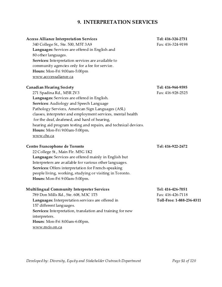 Community resource guide