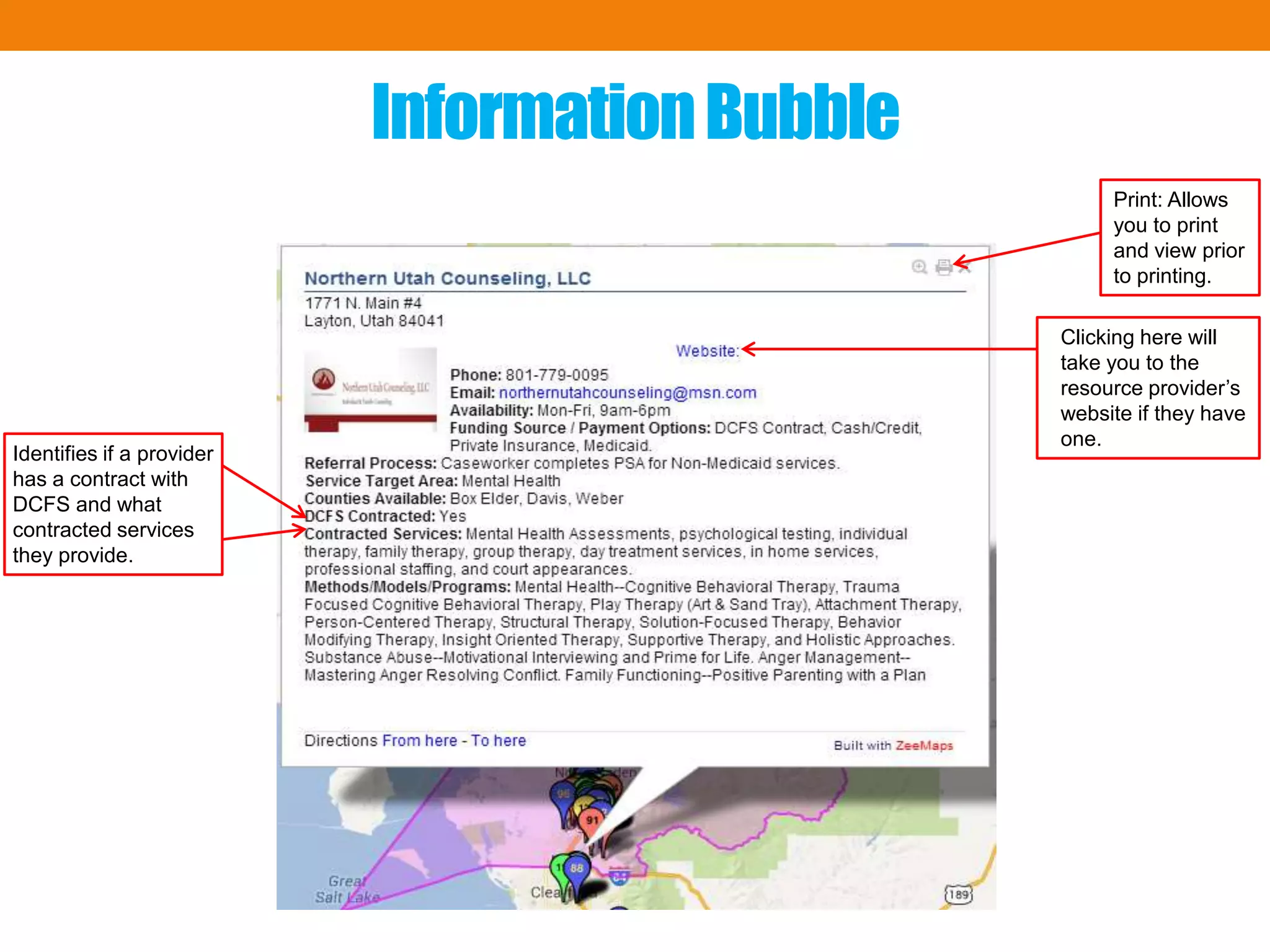 Community resources directory guide | PPTX