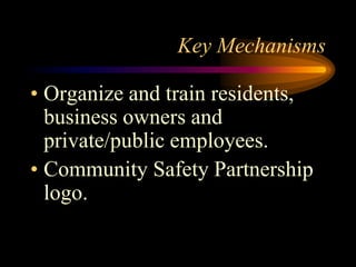 Community Safety Partnership Presentation | PPTX