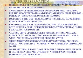 Community sanitation project | PPT