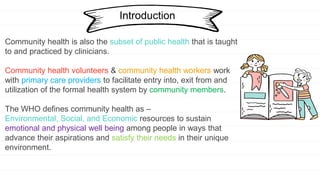 Community service in health.pptx