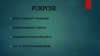 Community service ppt project (2) | PPTX
