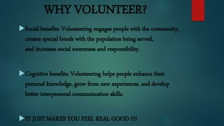 Community service ppt project (2) | PPTX