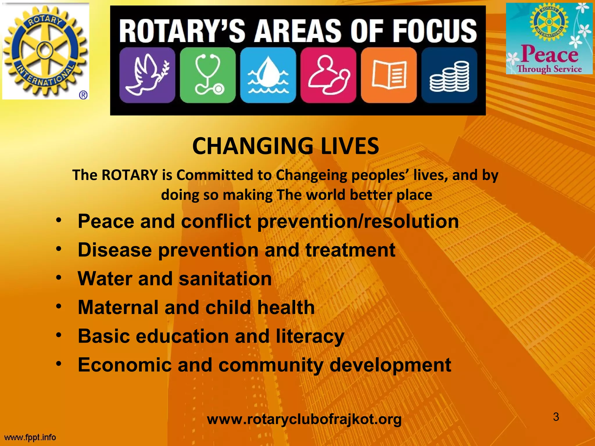 Community service projections Rotary 2012-13 | PPT