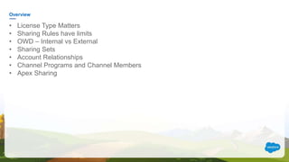 Community Cloud Sharing - Salesforce Security | PPT