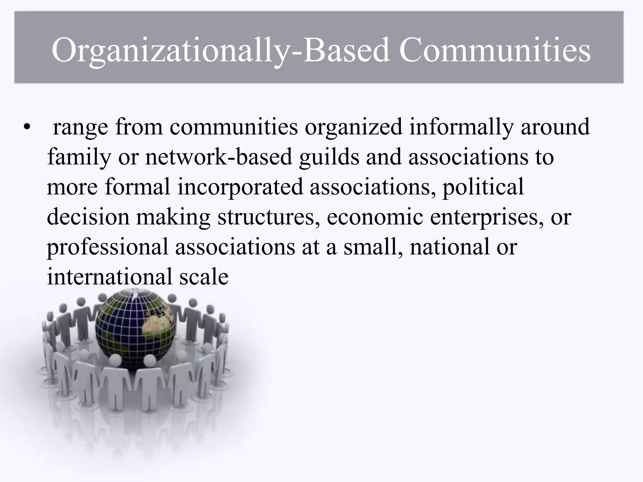 Community sociology 101 | PPTX