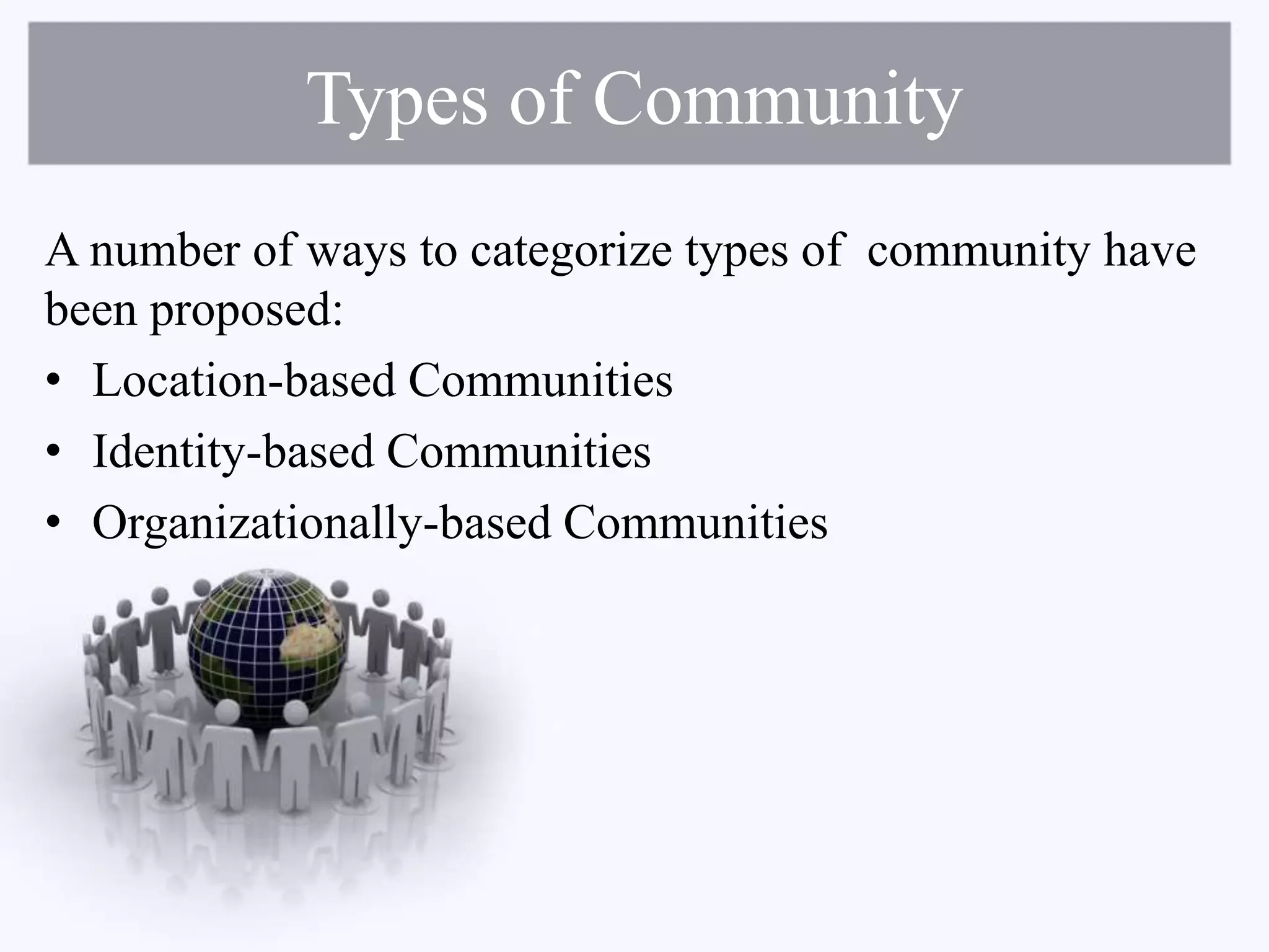 Community sociology 101 | PPTX