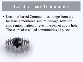 Community sociology 101 | PPTX