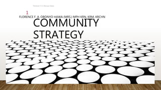Community strategy concept | PPTX