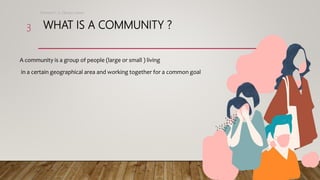 Community strategy concept | PPTX