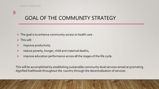 Community strategy concept | PPTX