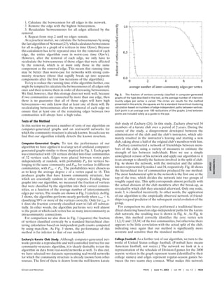 Community structure in social and biological structures | PDF