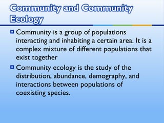 Community Structure Zoljargal | PPT | Environment | Science