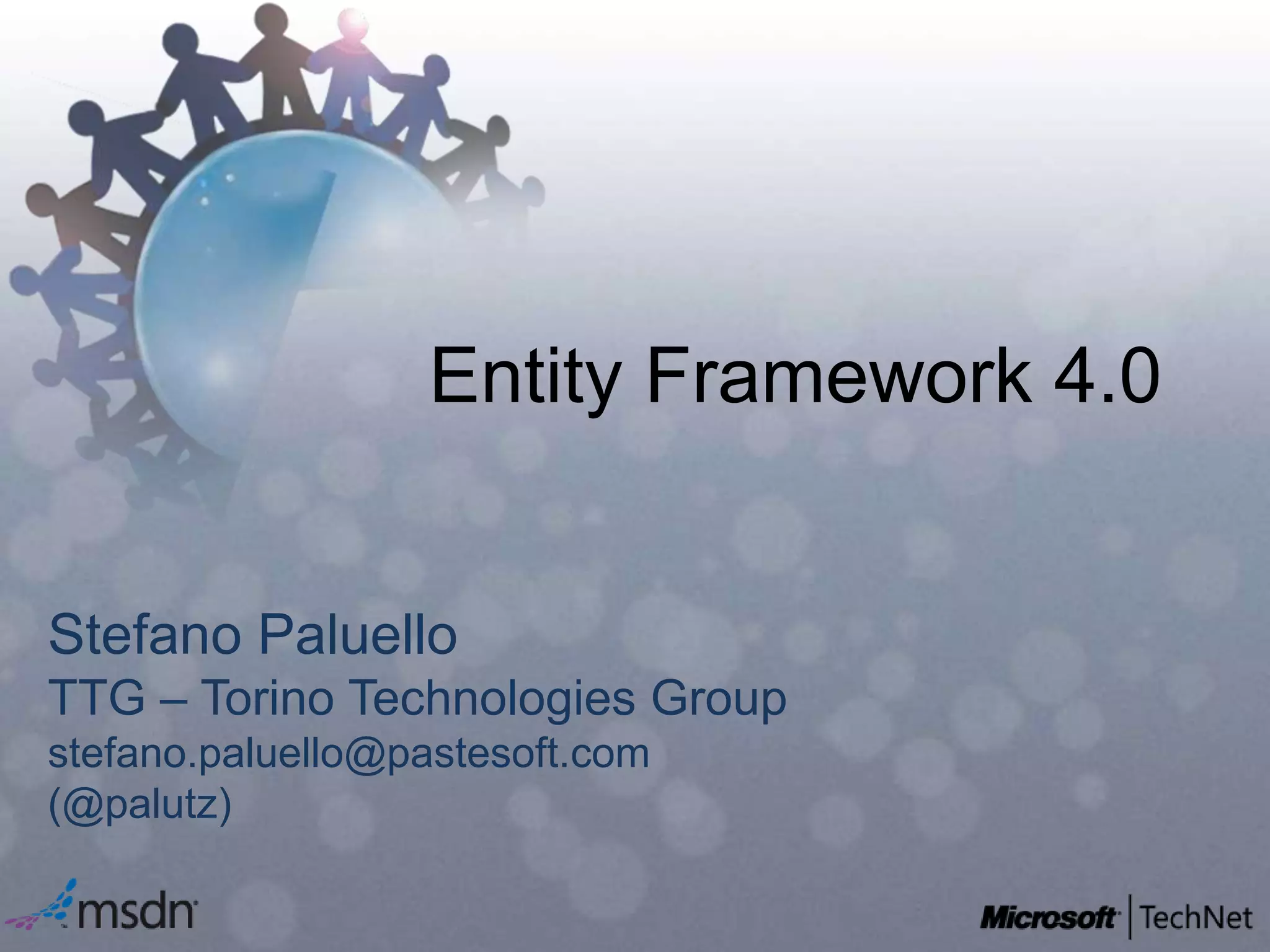 Entity Framework 4 Ppt