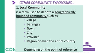 Community typologies.pptx
