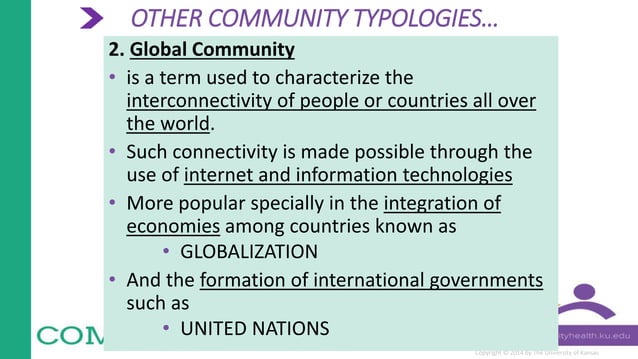 Community typologies.pptx | Science