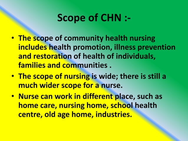 Community Health Nursing - unit 1 | PPTX