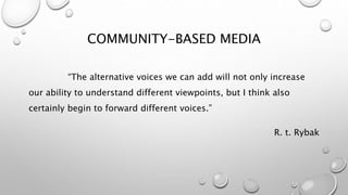 Community voices | PPTX