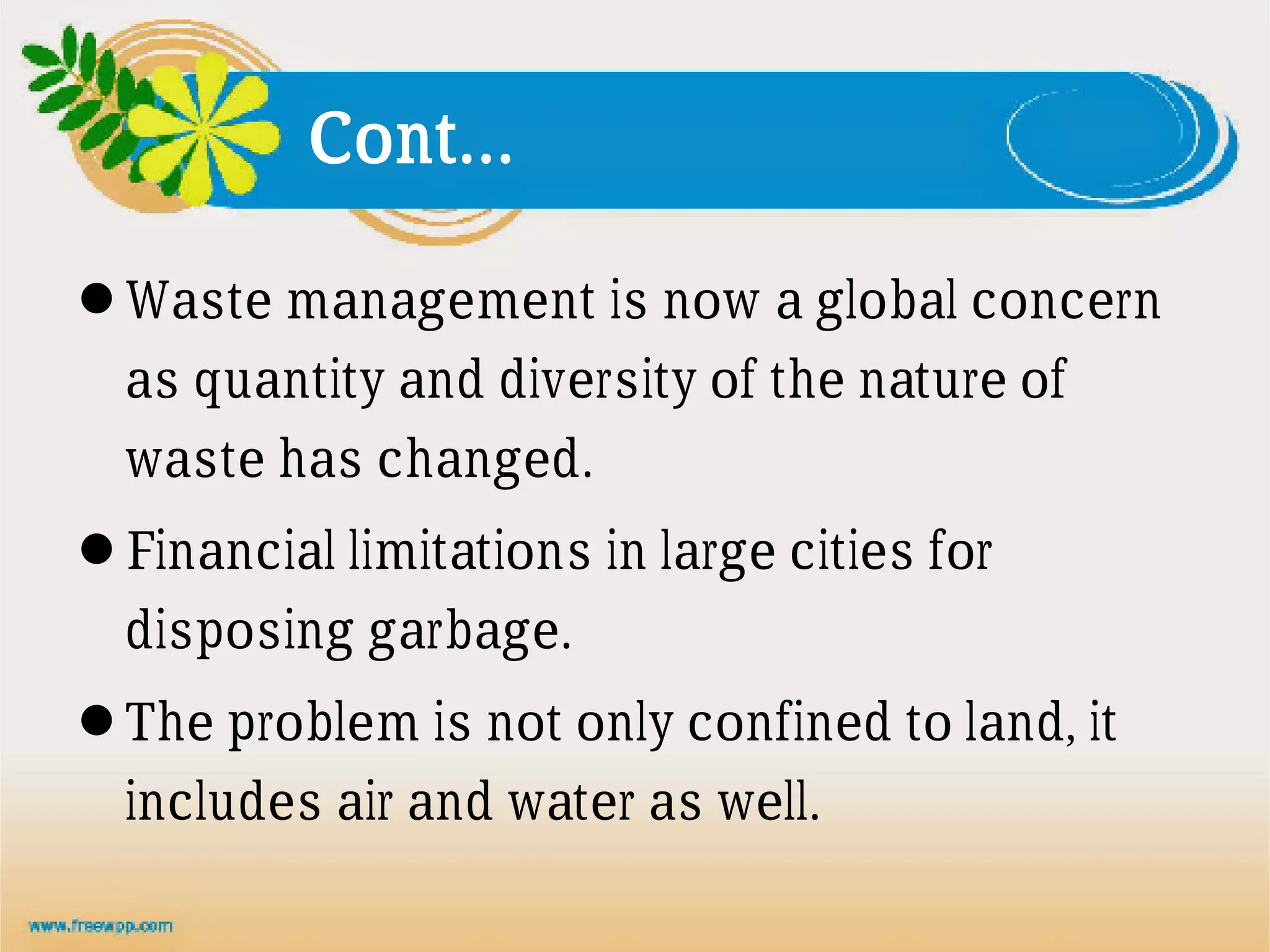 Community waste management by aasan das | PDF