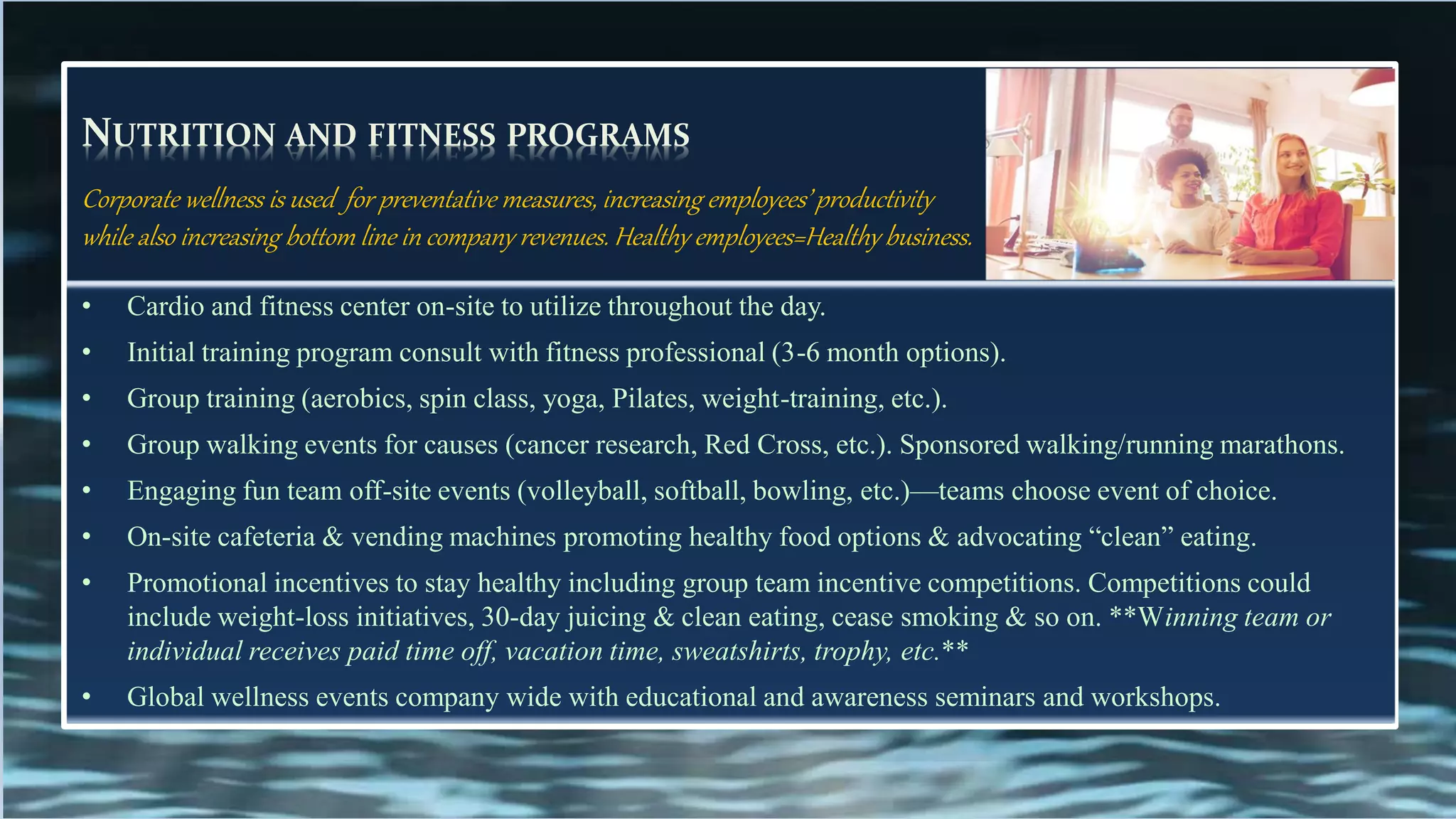 Corporate Health & Wellness Program | PDF