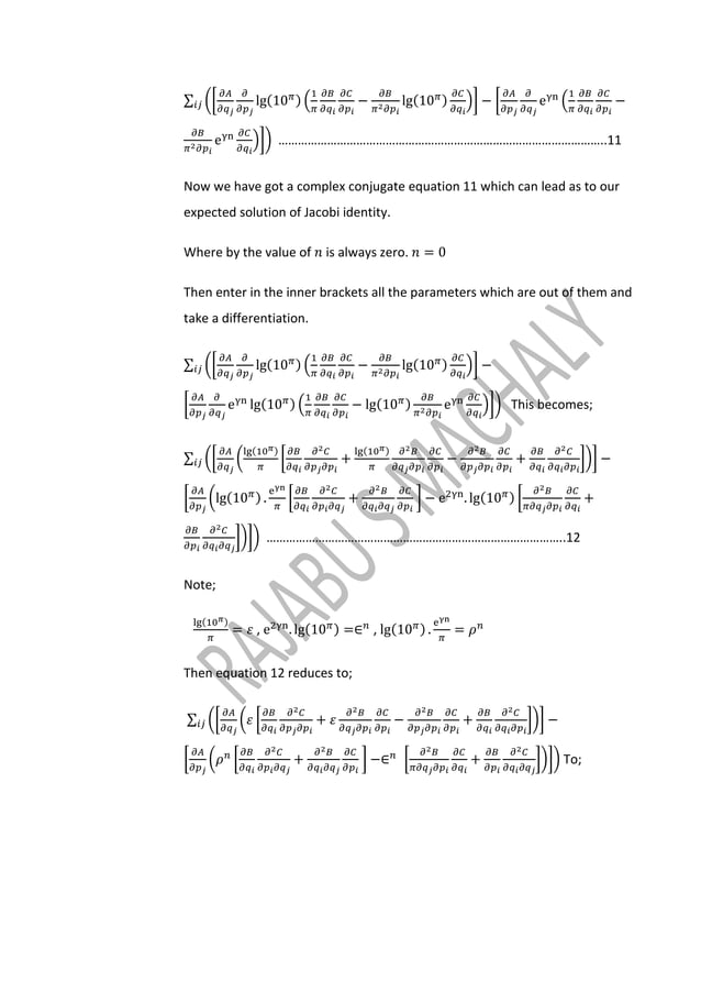 Quantum Axioms and commutation(Jacobi identity) | PDF