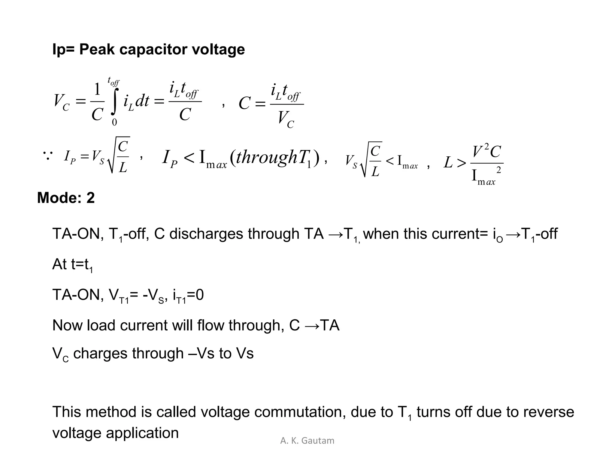 Commutation techniques in power electronics | PPT