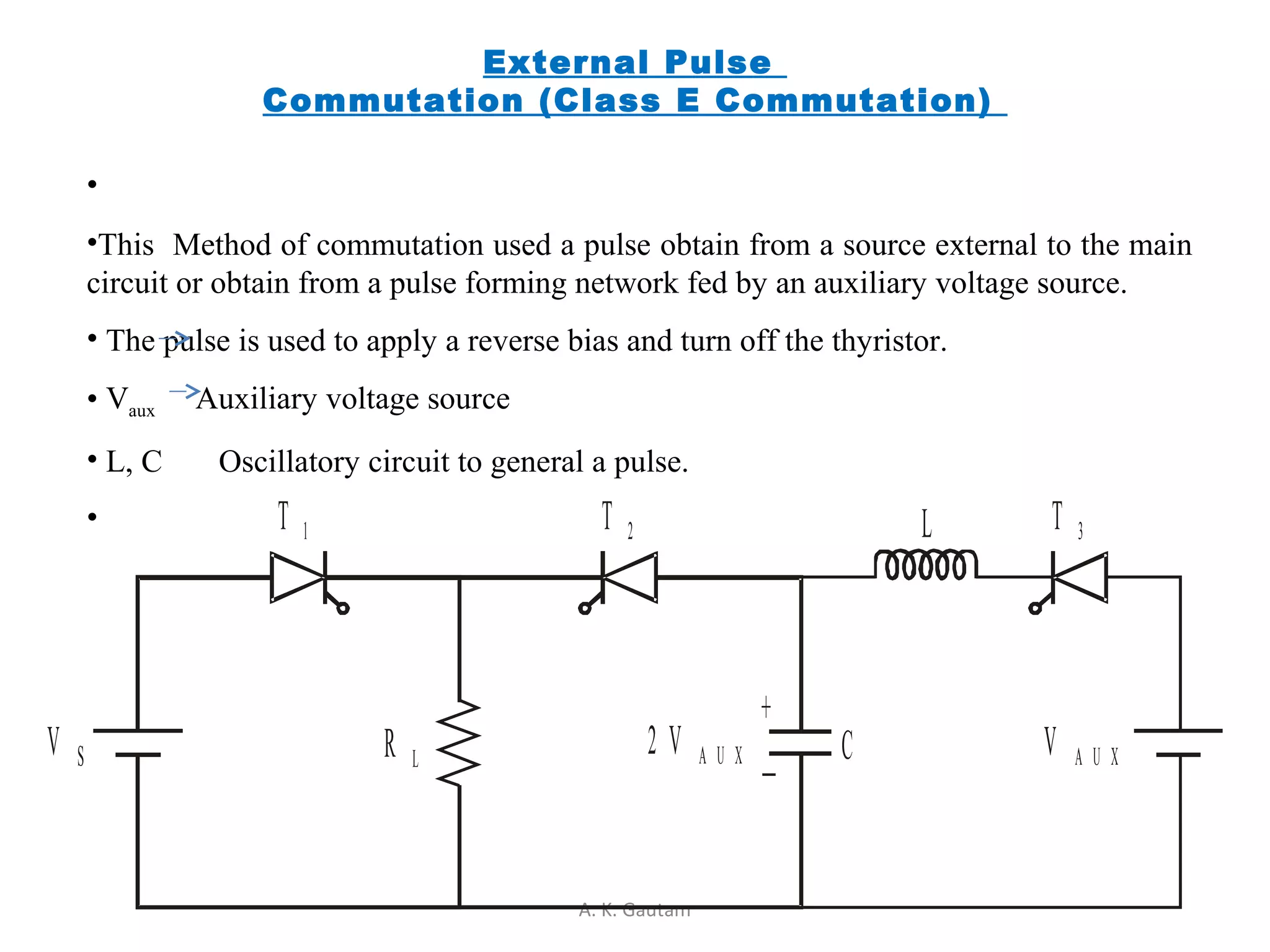 Commutation techniques in power electronics | PPT