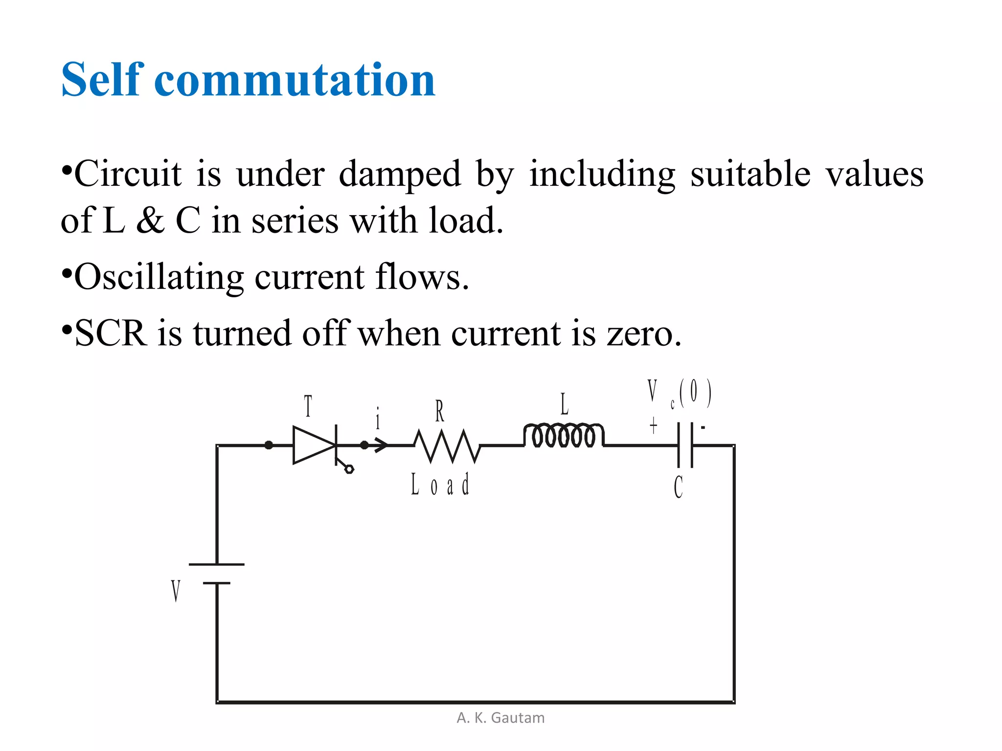 Commutation techniques in power electronics | PPT