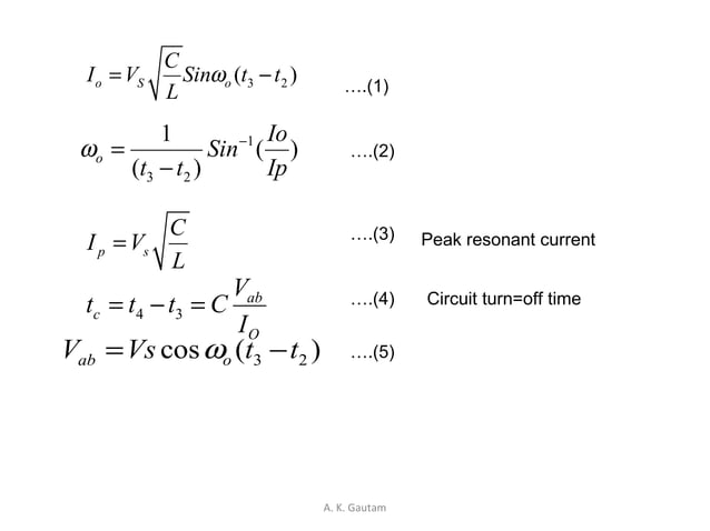 Commutation techniques in power electronics | PPT