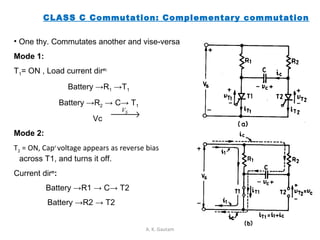 Commutation techniques in power electronics | PPT