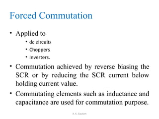 Commutation techniques in power electronics | PPT