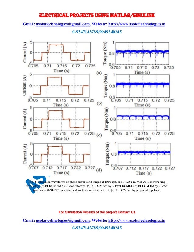 Commutation Torque Ripple Reduction In Bldc Motor Using Modified Sepic Converter And Three Level