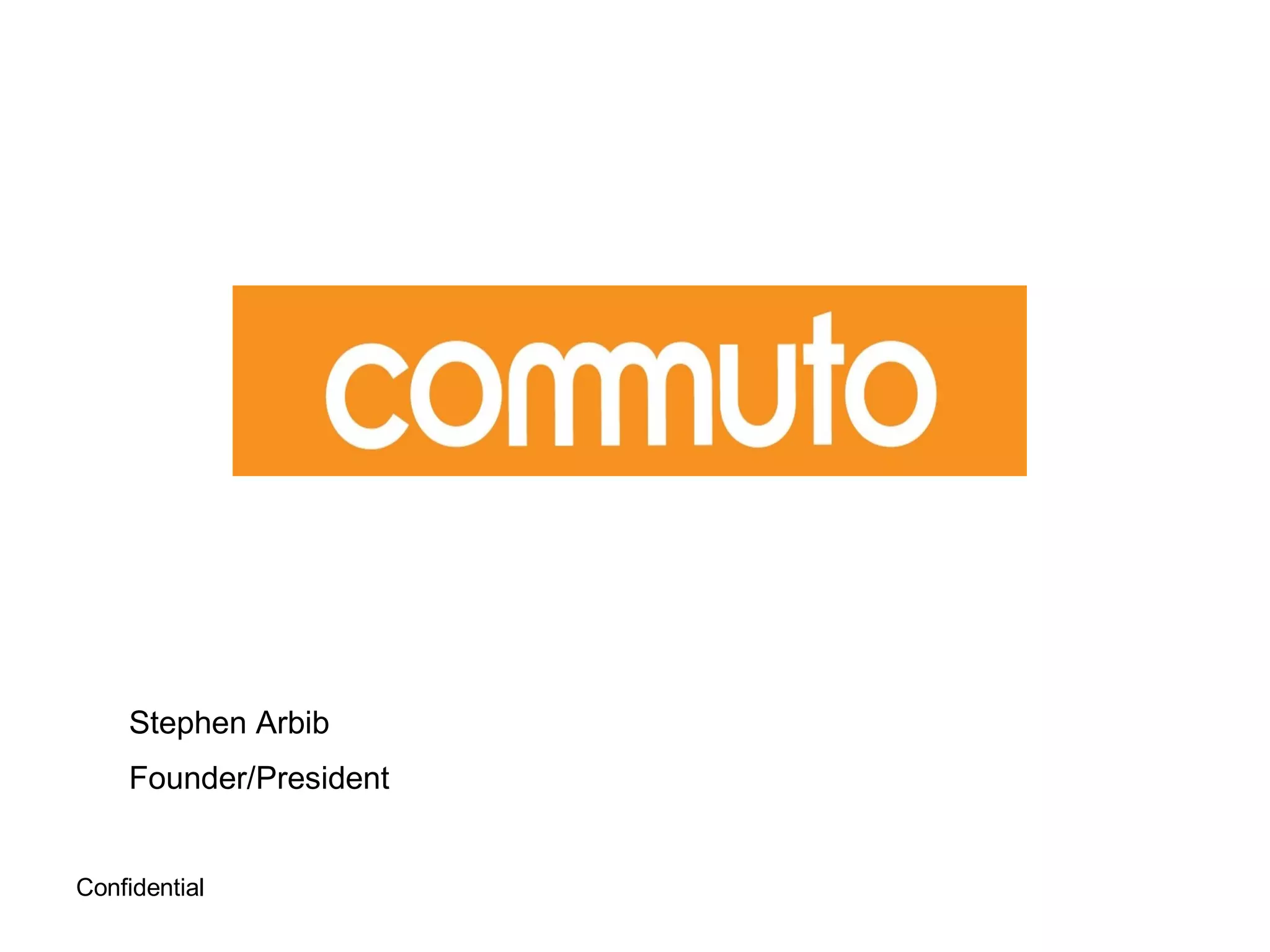 Commuto Presentation | PPT