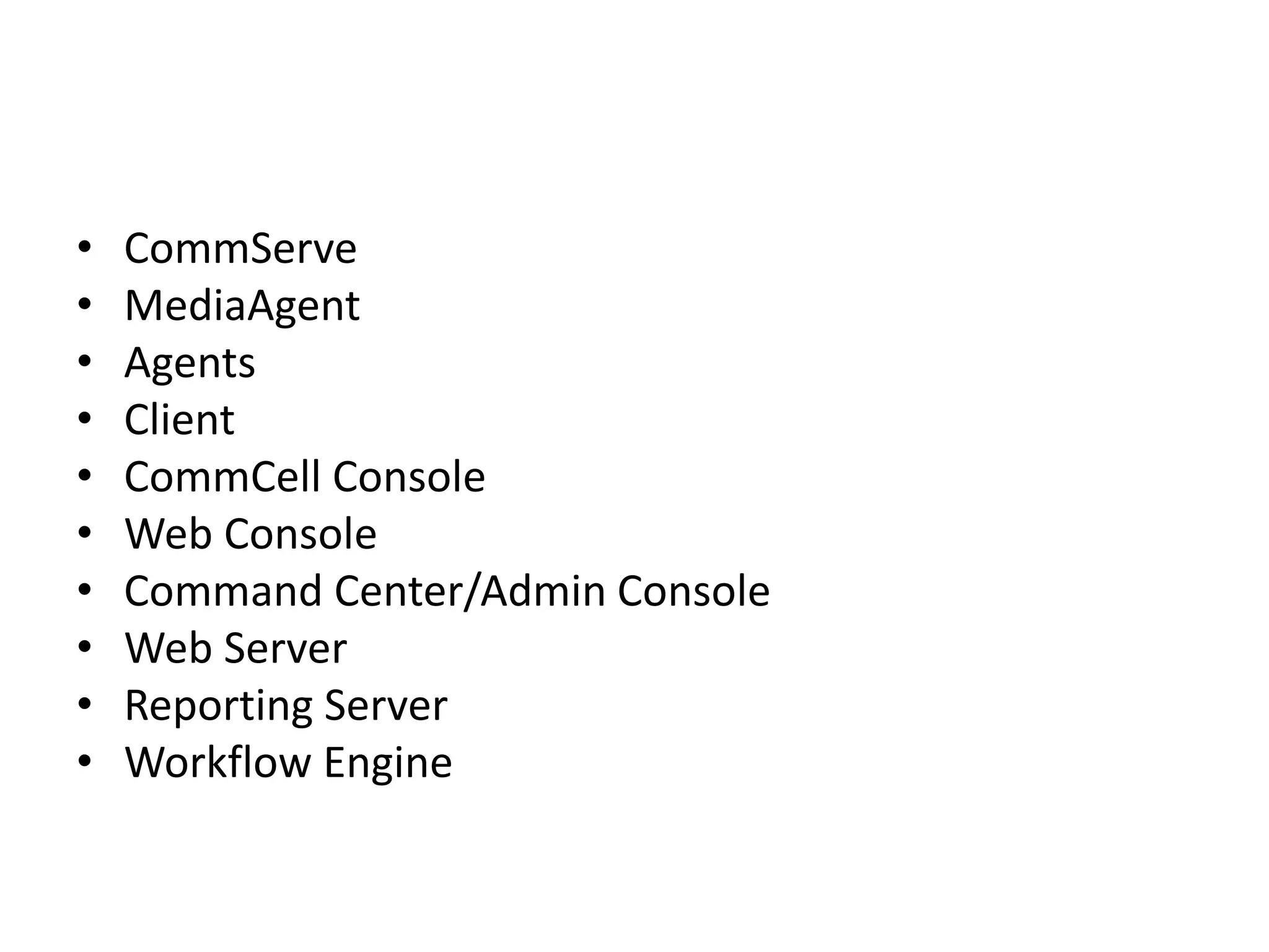 Commvault Presentation | PPTX