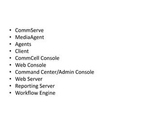 Commvault Presentation | PPT