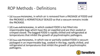 Navigating the Time and Temperature Maze of Reduced Oxygen Packaging ...