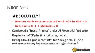 Navigating the Time and Temperature Maze of Reduced Oxygen Packaging ...