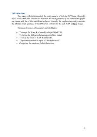 Communication Network Comnet Report | PDF | Computer Networking | Computing