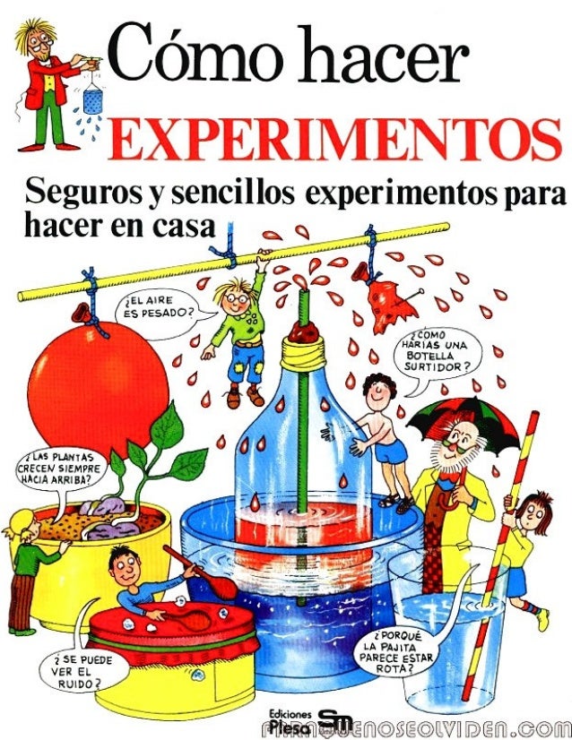 CÓMO HACER EXPERIMENTOS
